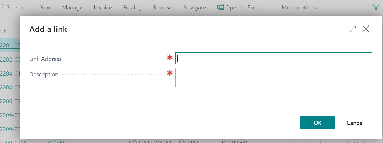 You will see the result